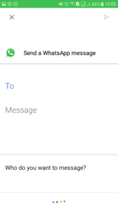 How To Send WhatsApp Text Messages by Google Assistant