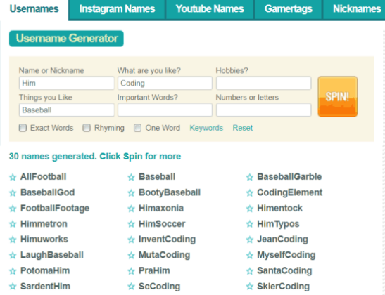 6 Fun Tools to Create Usernames That Match Your Personality Type