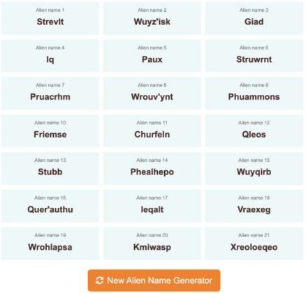 11 Best Free Alien Name Generator Tools for Sci-Fi Writers & Gamers