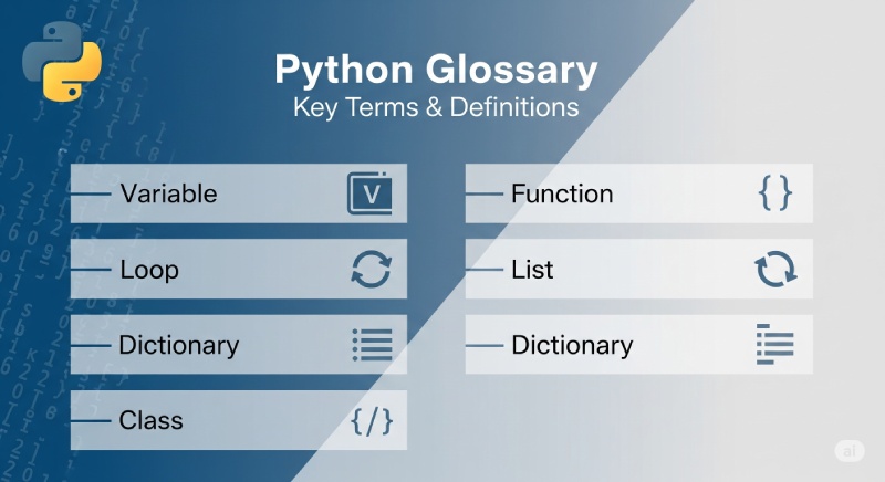 150+ Python Terms Explained Simply — The Ultimate Glossary